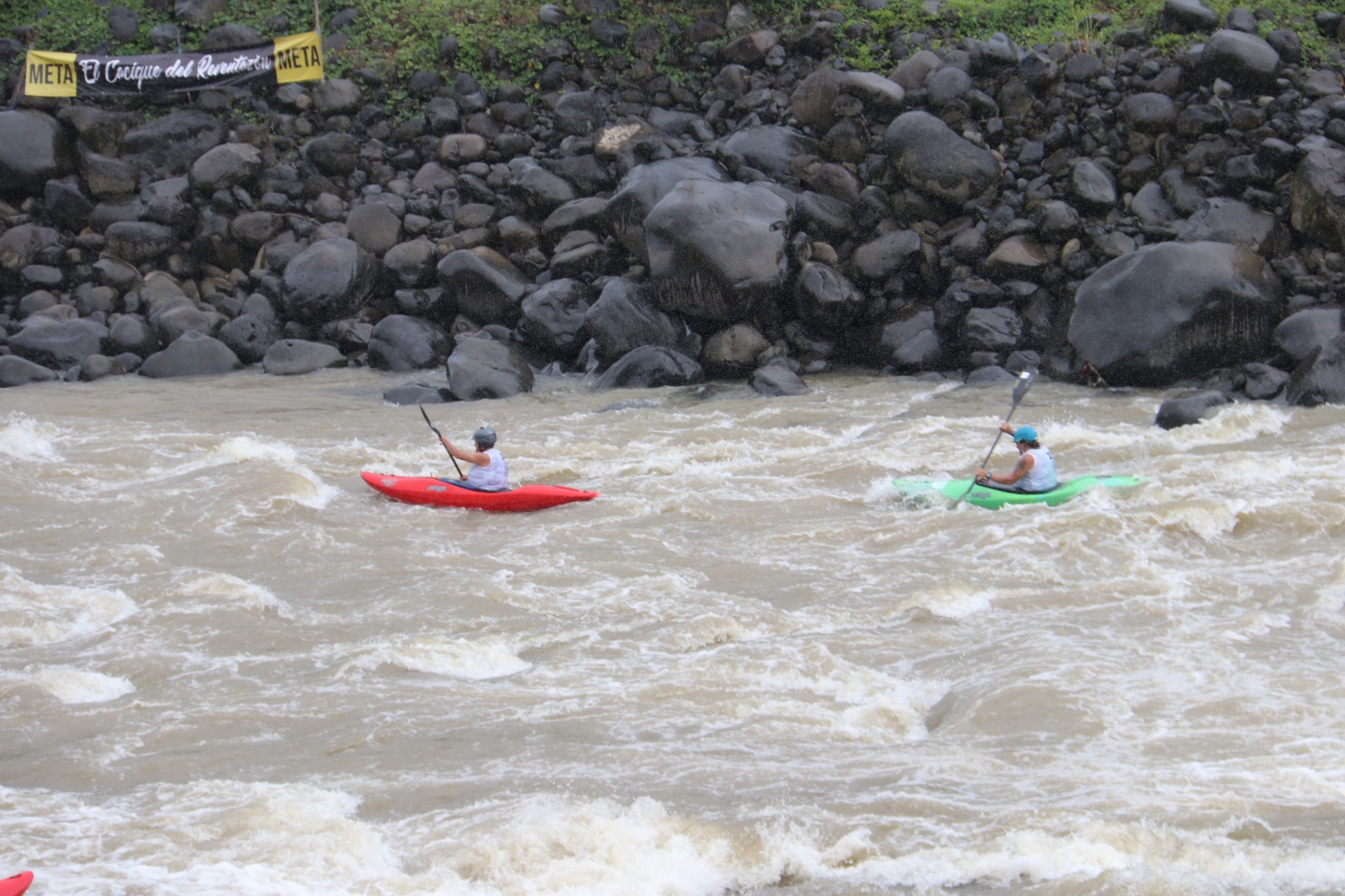 Kayak Race in Costa Rica